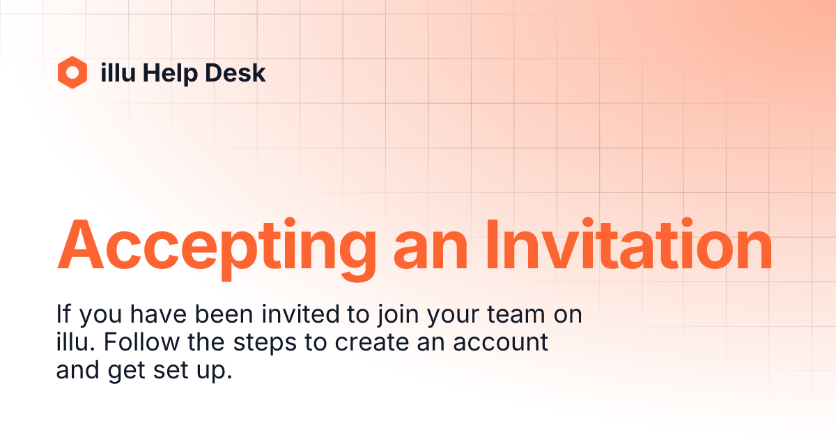 Accepting an Invitation | illu Help Desk