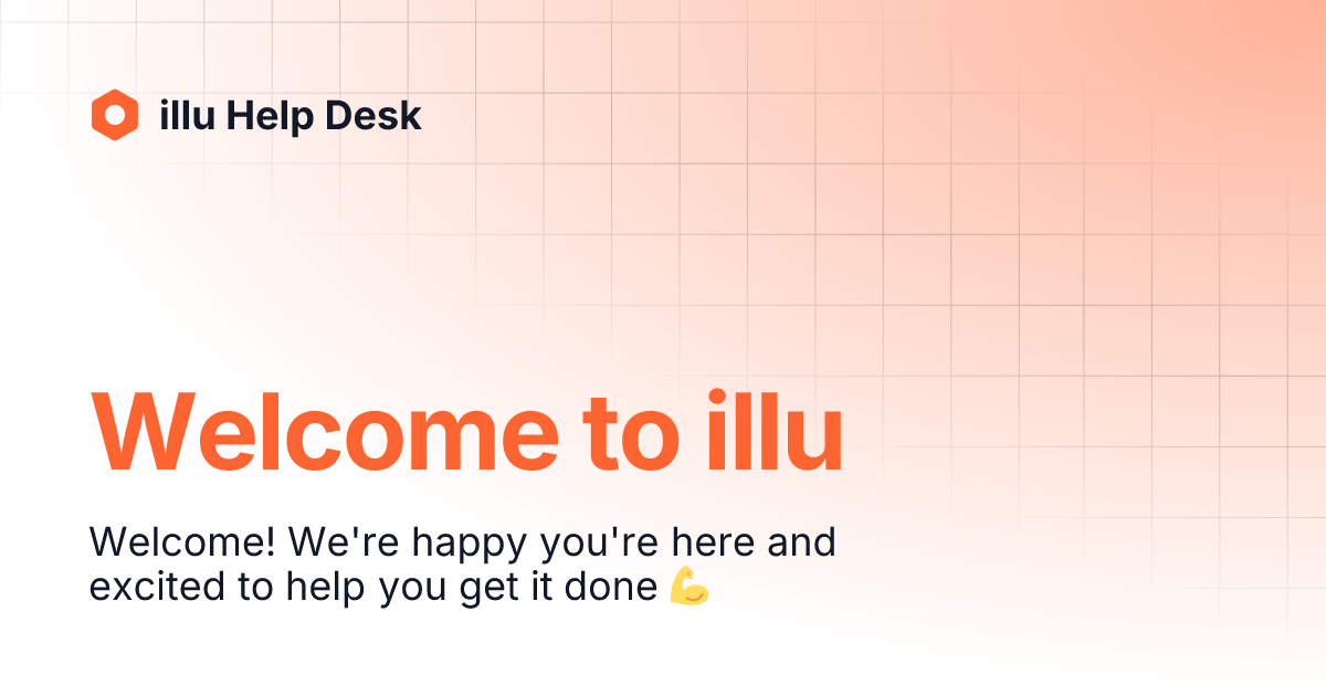 Welcome to illu | illu Help Desk