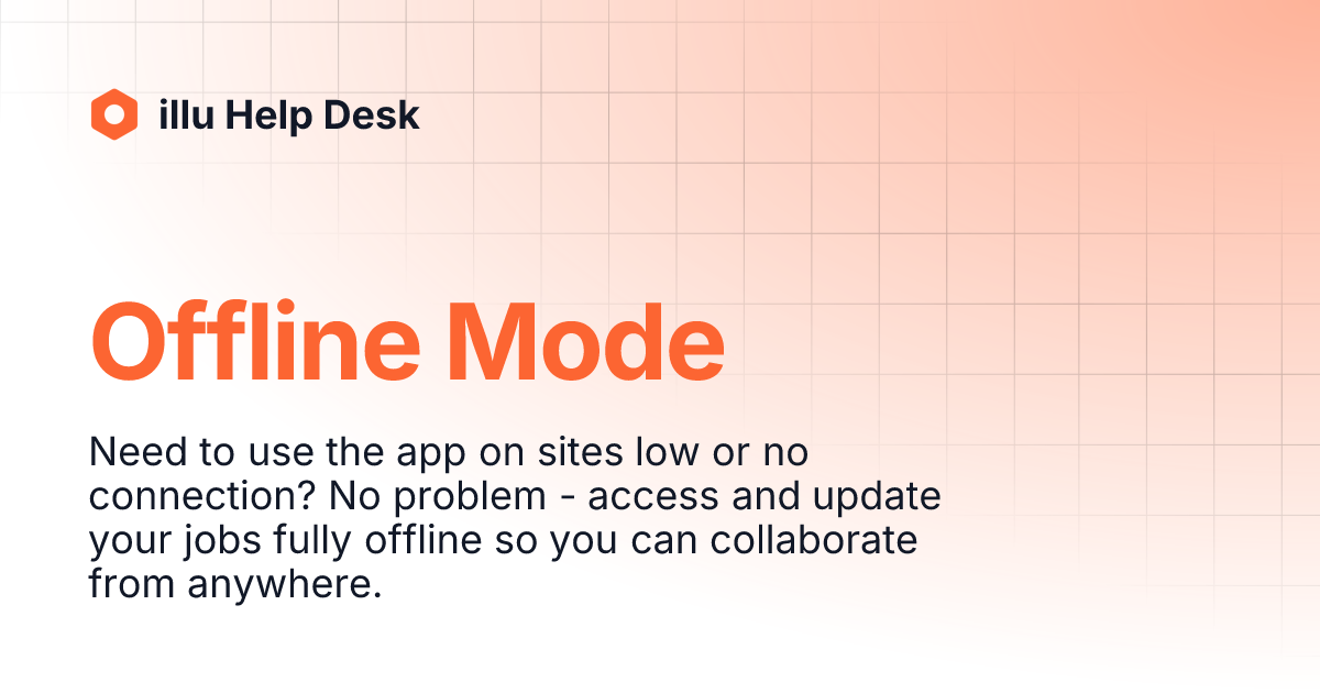 Offline Mode | illu Help Desk