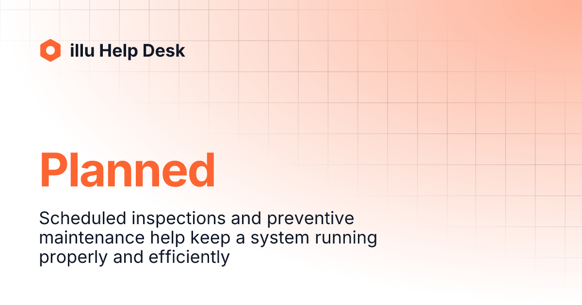 Planned | illu Help Desk